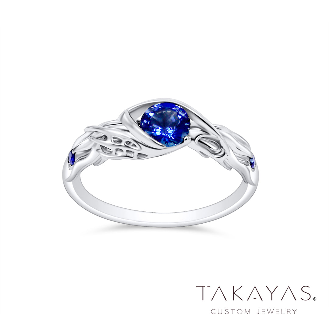 Final Fantasy XIV Black Mage Inspired Engagement Ring – Beyond By Takayas