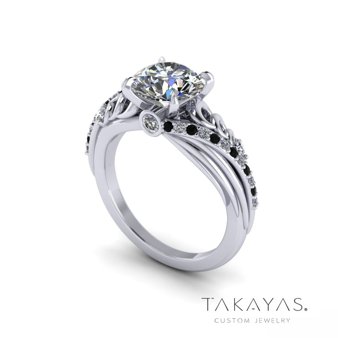 Total Solar Eclipse Engagement Ring: Love in the Shadow of the Eclipse ...