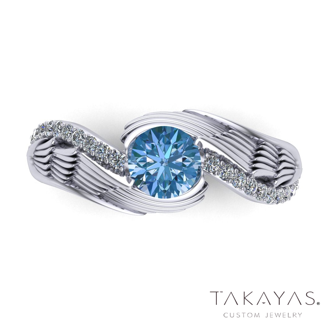 Evangel Wings Engagement Ring – Beyond By Takayas