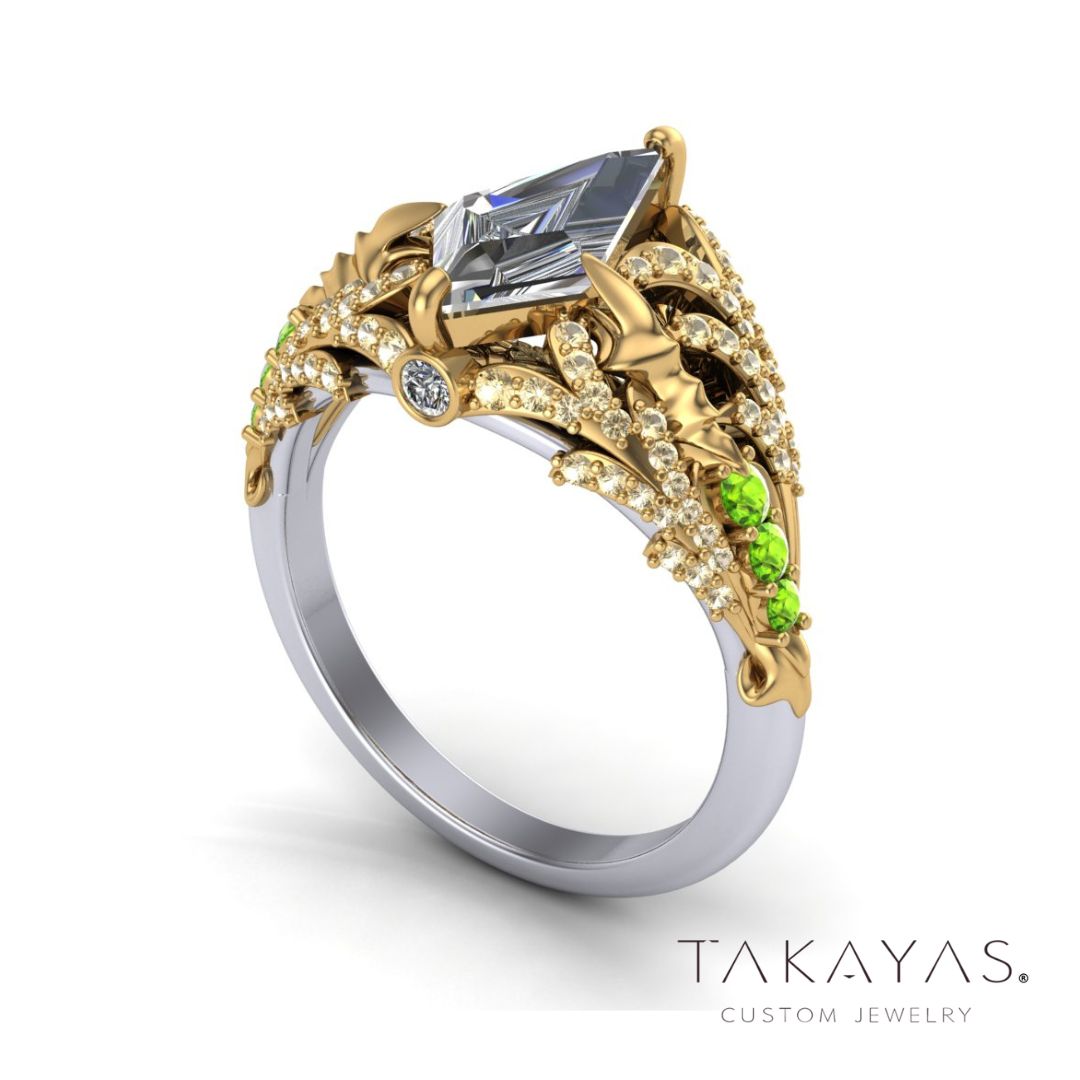 Glowing FFXIV’s Nirvana Zeta Engagement Ring – Beyond By Takayas