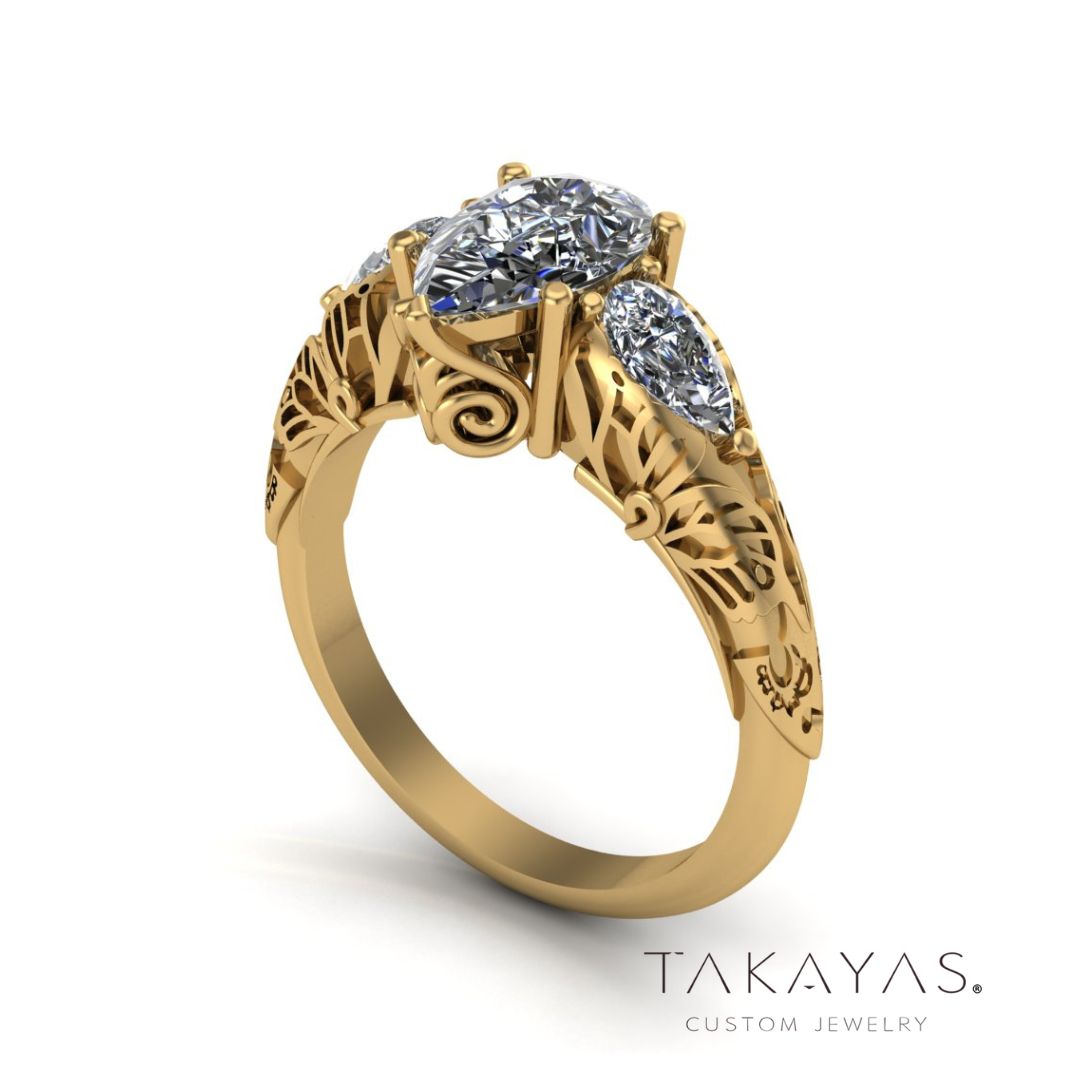 JoJo's Bizarre Adventure Inspired Engagement Ring: Jacob's Extraordina ...